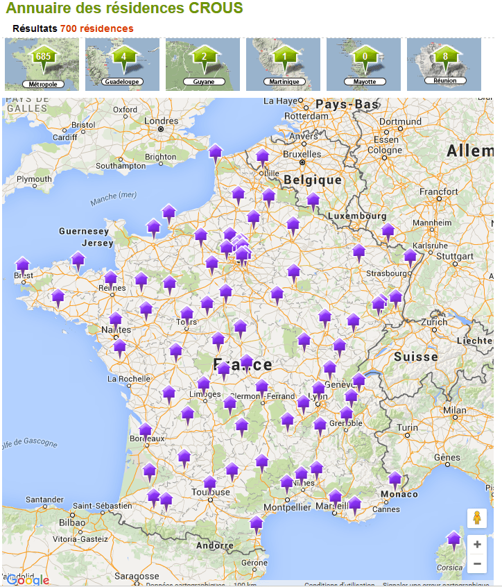 Logement étudiant : résidence universitaire CROUS | Immobilier Danger
